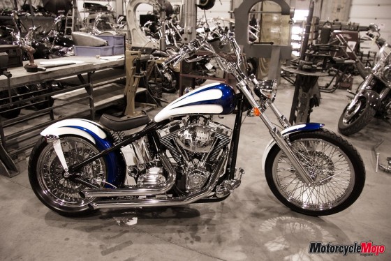 Custom Motorcycle Chopper Builders Precision Frameworx in Alberta