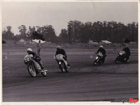Vintage Racing – Mary McGee Women Motorcycle Driver