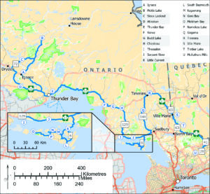 Northern Exposure map - Motorcycle Mojo
